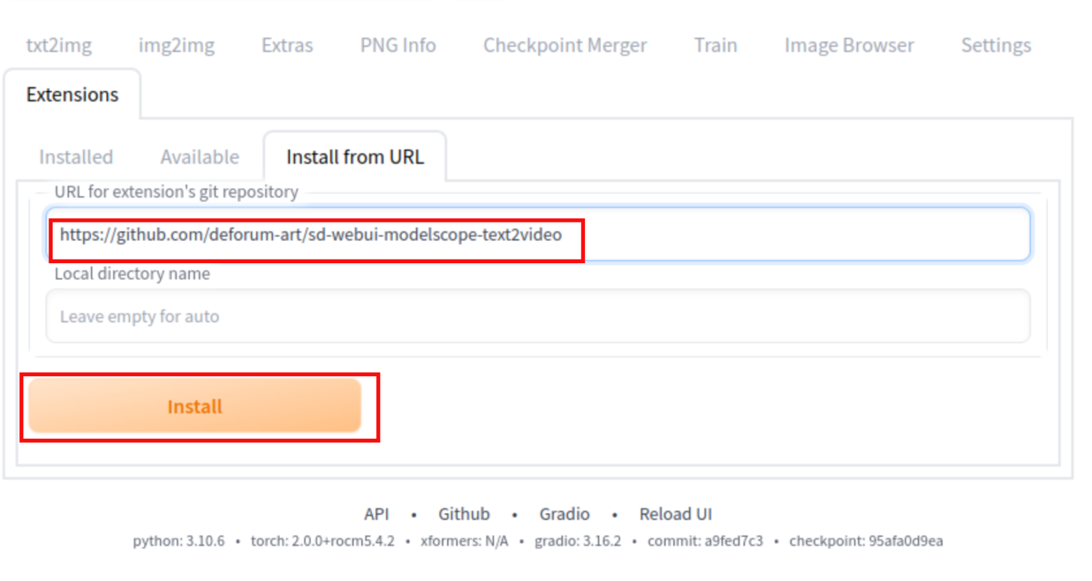 How to Use ModelScope text2video with Automatic1111’s Stable Diffusion Web UI | kombitz