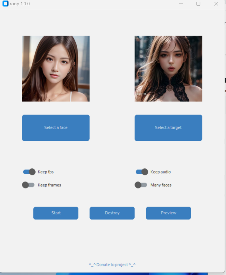 Roop – One-Click DeepFake (face swap) Installation on Windows | kombitz
